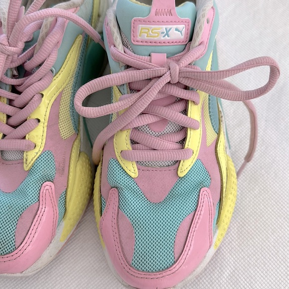 Puma | Shoes | Puma Rsx Running Pastel Loveshackfancy Sneakers Pink ...